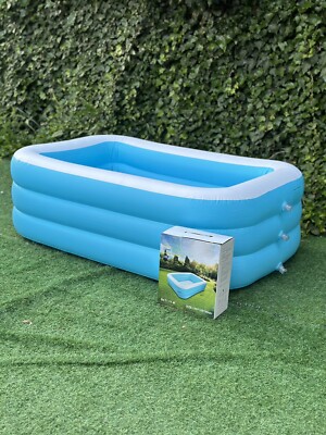 Inflatable Swimming Pool Garden Outdoor Summer Paddling Pools | eBay UK