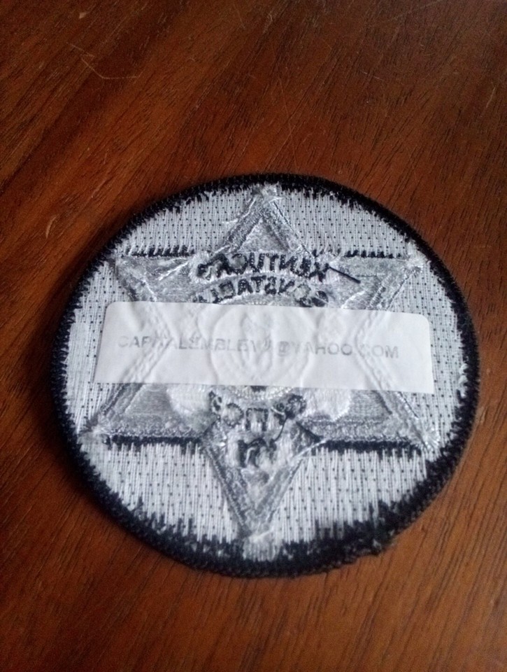 Kentucky Constable Office Patch Sheriff Police | eBay