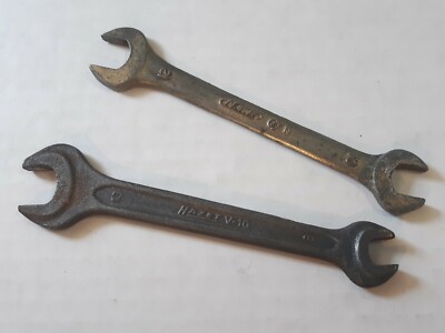 NTK & Hazet V-10 wrench Drop Forged 10mm & 12mm Open End Wrenches ...