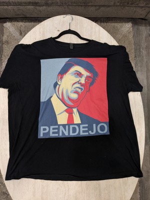 Black & Red & Blue Mens Donald Trump Pendejo Graphic T Shirt 3X ...