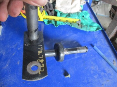 Snapper part NXT 200 tractor lawn mower LEFT HAND front axle spindle ...