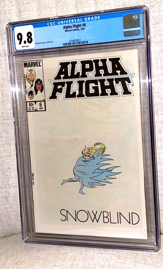 Alpha Flight #6, CGC 9.8, White Pages | eBay