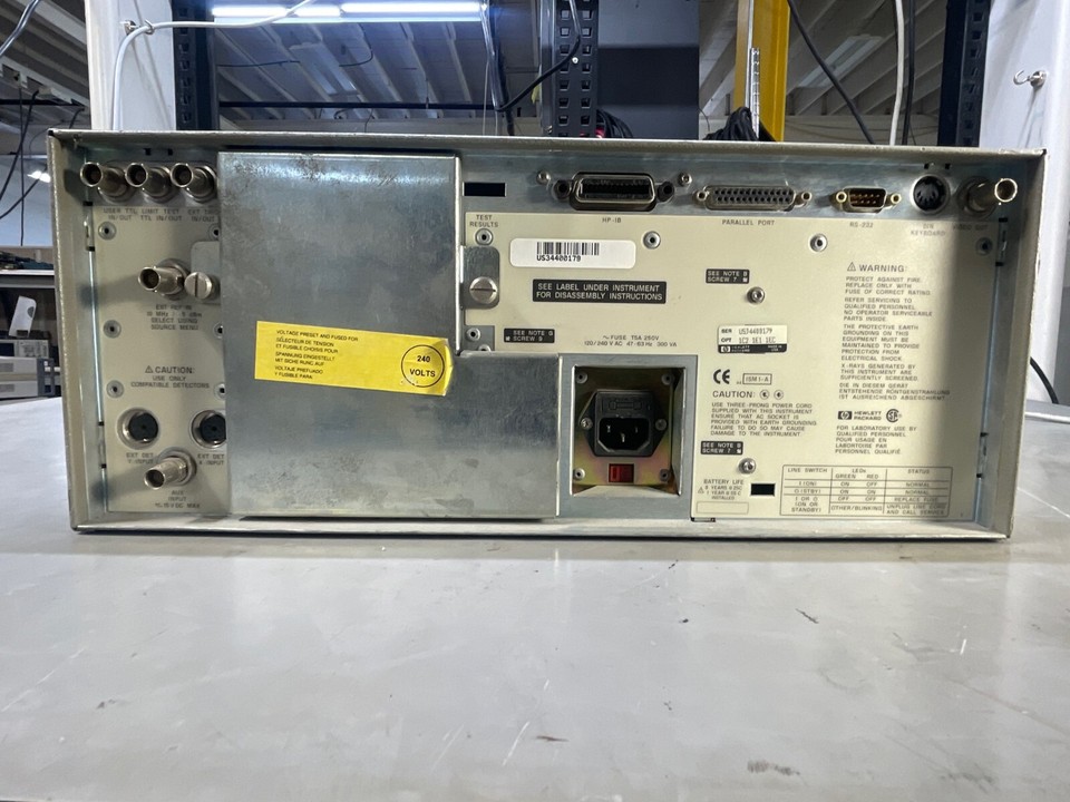 HP Agilent 8711B RF Network Analyzer 300kHz-1.3GHz OPT 1C2 1E1 1EC ...