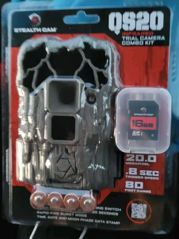 Stealth Cam STC-QS20NGK 720p 20 Megapixel Digital Scouting Camera Combo ...