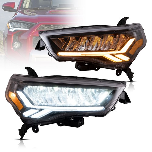 For 2014-2020 Toyota 4Runner Amber Signal Projector Headlight Headlamp ...