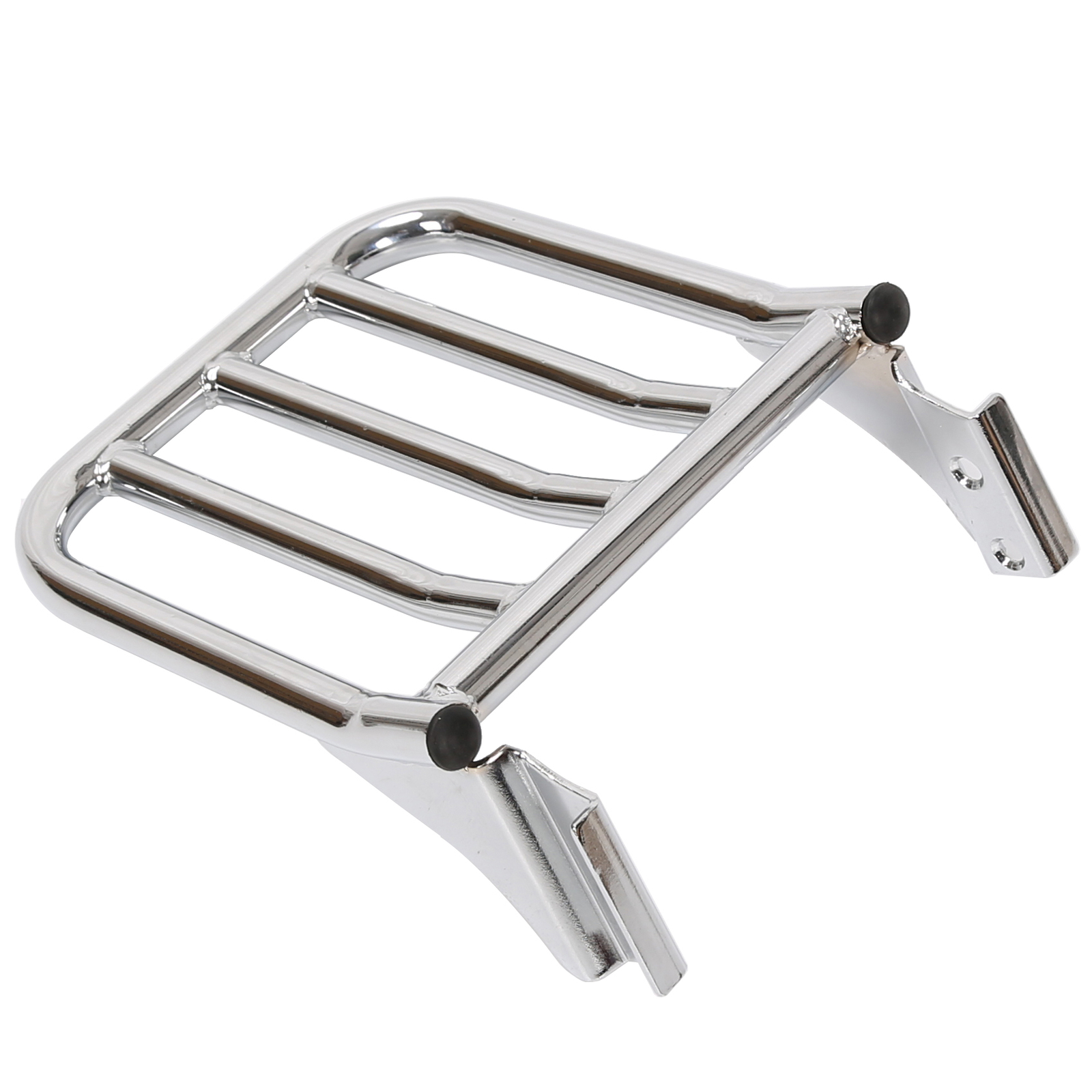 Detachable Rear Backrest Luggage Rack For Harley Heritage Softail Dyna ...