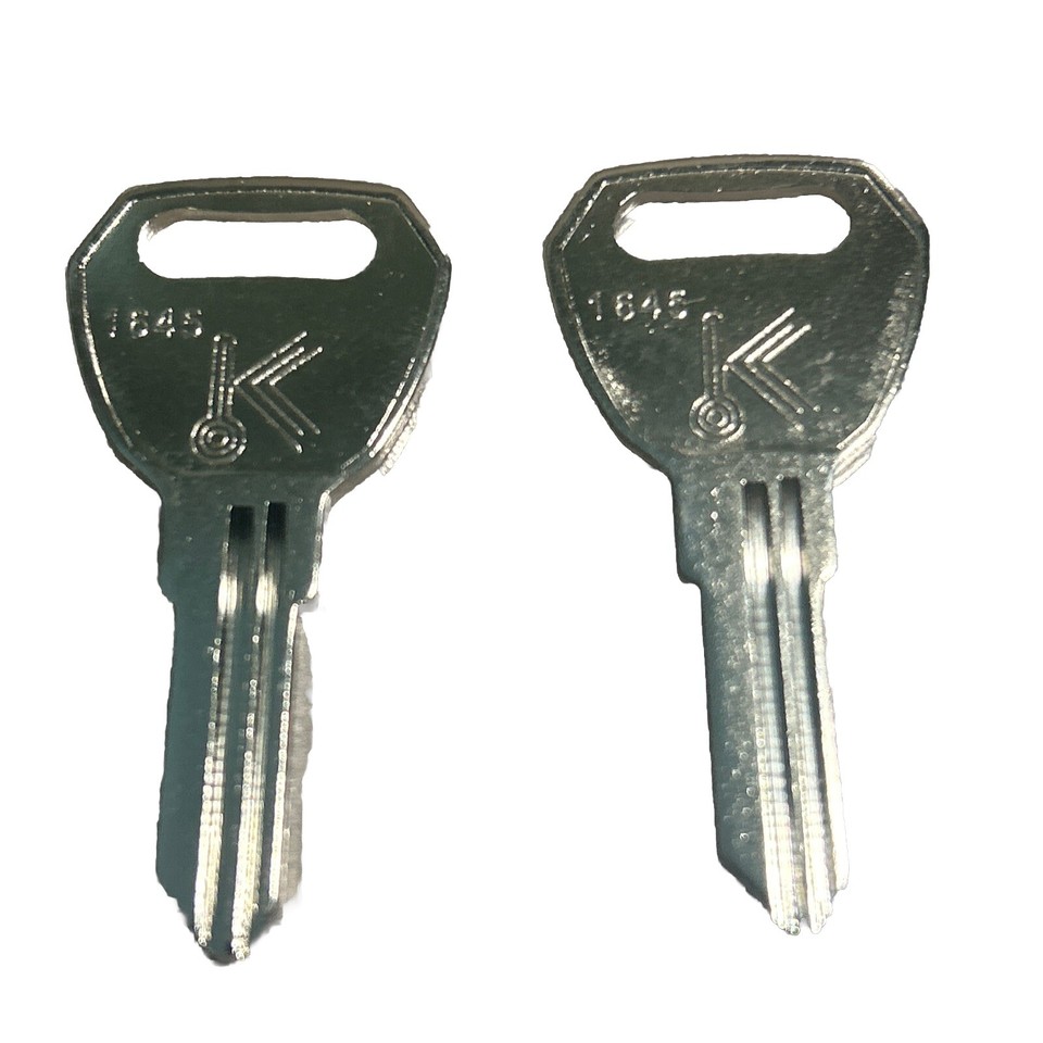 2 Key 1645 Blanks Bulldog CCP CTP Fulton Reese Hitch Coupler Receiver ...