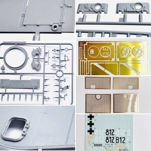 Dragon 1/35 6885 Tiger I Early Production "Tiki" Das Reich Div., Battle ...