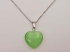 Natural Heart Shaped Cat Eye Handmade Pendant Necklace Chain | eBay