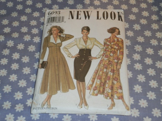 Simplicity Sewing Pattern LOOK 6093 Misses Dresses Sz. 4-16 Uncut for ...