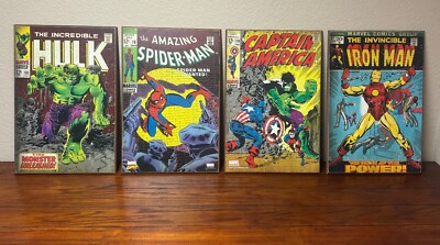 Marvel Replica Vintage Comic Cover on MDF | eBay
