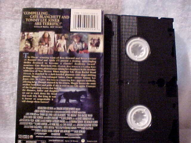 The Missing (VHS, 2004) Tommy Lee Jones, Cate Blanchett G5 43396025448 ...