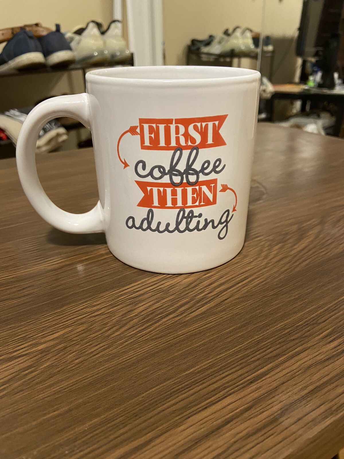 First Coffee Then Adulting. Coffee/Tea Ceramic Mug Office Work Cup Gift ...