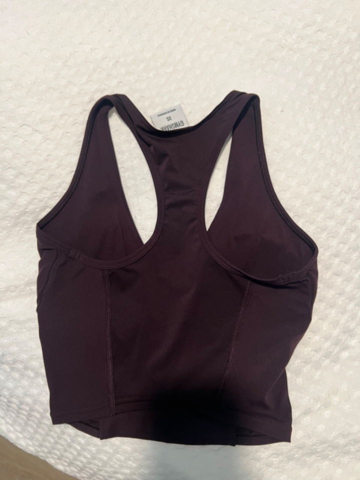 Gymshark Seamless Crop Tank Top Extra Small Women’s Workout Body Fit ...