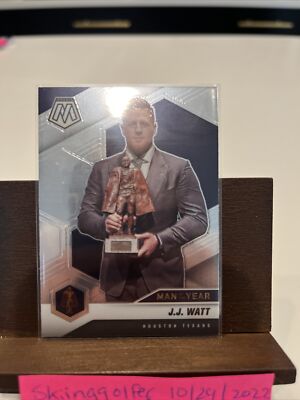 2021 Panini Mosaic J.J. Watt Man of the Year Card Houston Texans | eBay