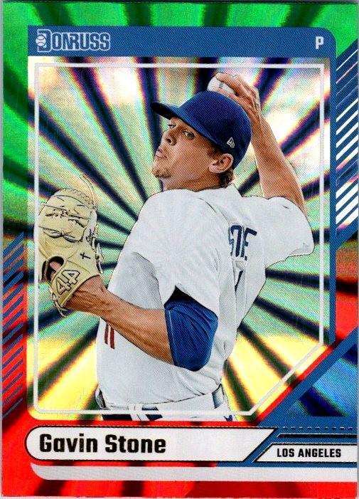 2024 Panini Donruss - Gavin Stone #49 Red & Green Laser for sale online ...