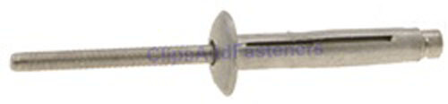 50 3/16" Klamp-Tite Rivet 3/8"-9/16" Grip Range | eBay