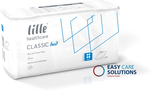 Lille Healthcare Classic Bed Pad - Maxi - 60 cm x 90 cm - 1 Pack of 25 ...