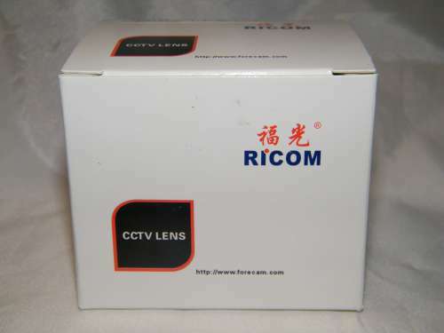RICOM 6~60mm 1/3” CS Mount Auto IRIS Vari-focal Lens for CCTV Box ...