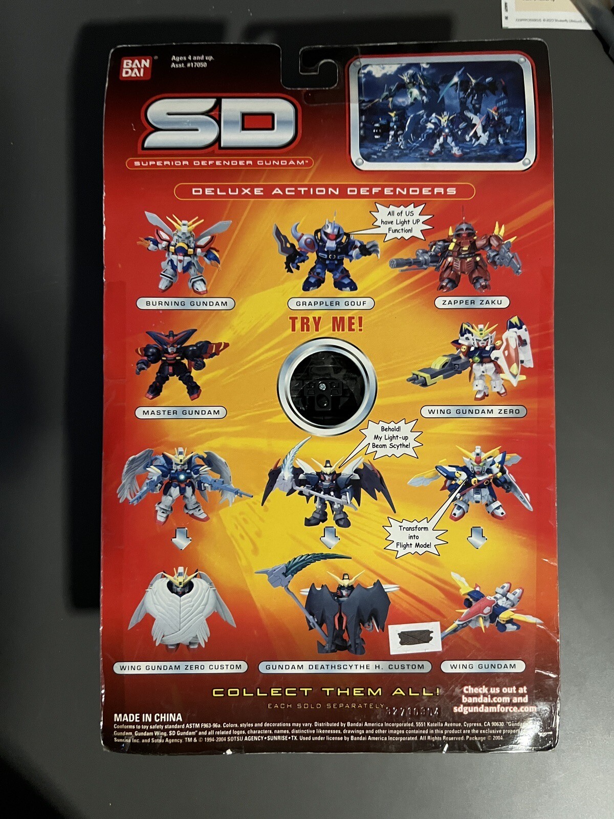 Bandai Gundam SD - Gundam Epyon 5" Figure Superior Defender NEW, Lights ...