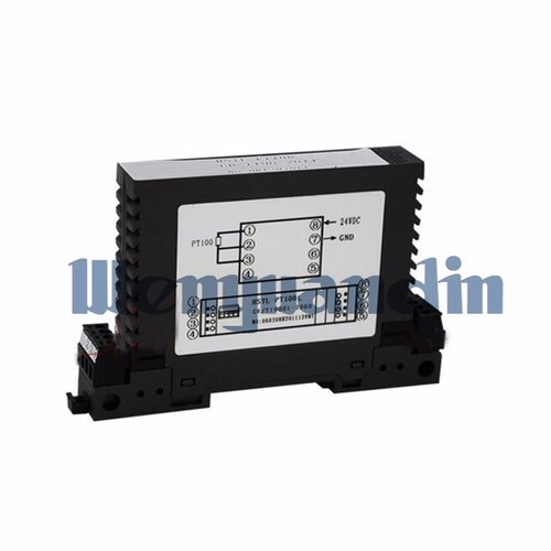 PT100 DIN Rail Temperature Transmitter Module Temperature Sensor 4-20MA ...