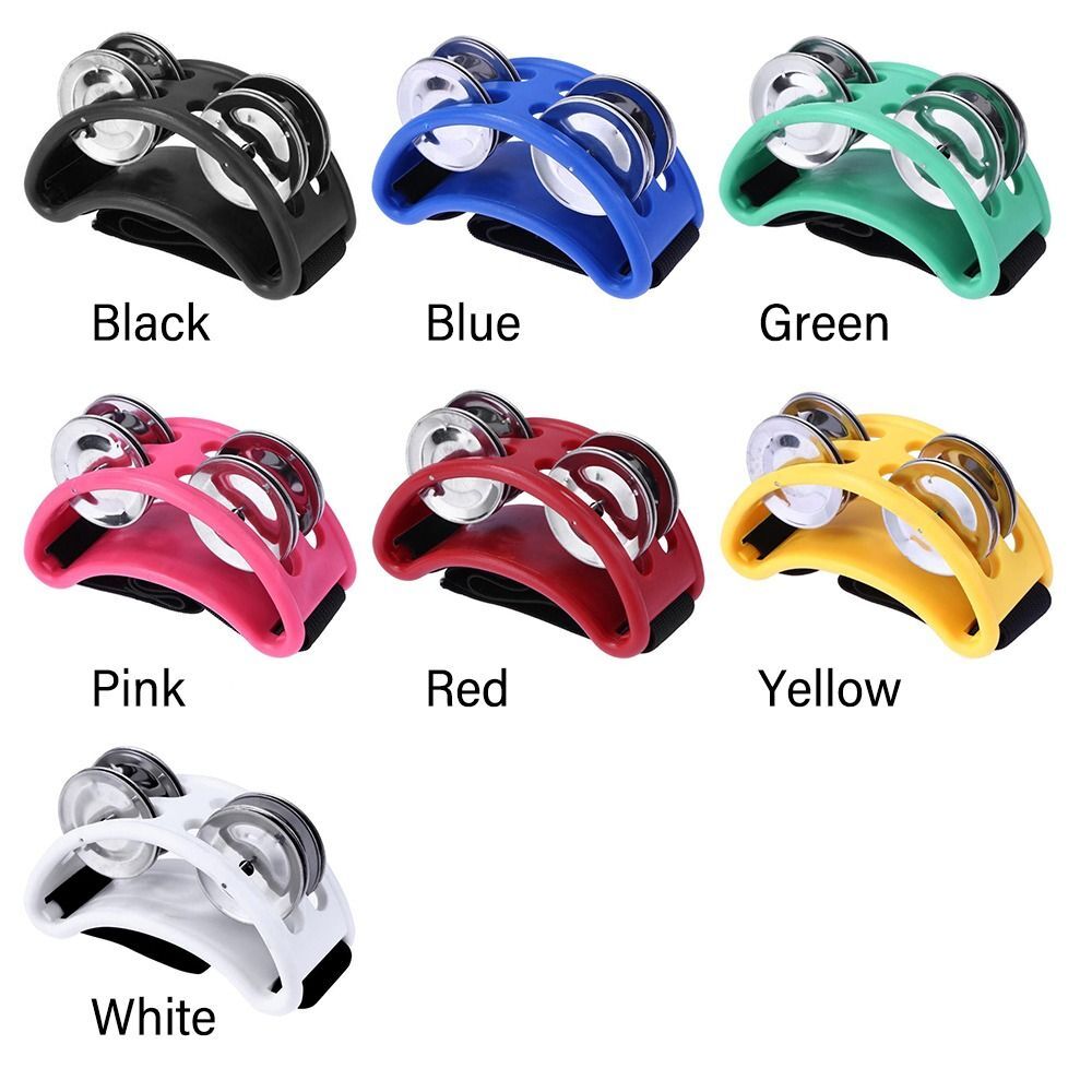 Percussion Instruments Foot Shaker Foot Tambourine Hand Foot Jingle ...