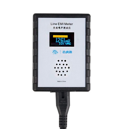 Line EMI Meter 10KHz-10MHz Mains Noise Analyzer EMI Measuring w/ OLED ...