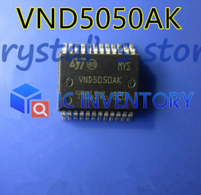 5PCS VND5050AK Double channel high side driver SSOP24 | eBay