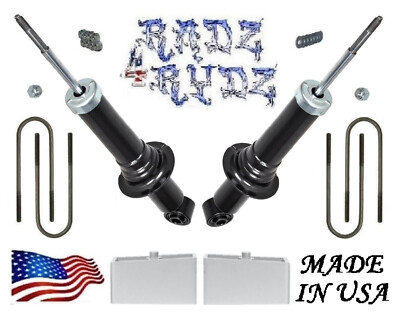 2004-2012 Colorado Canyon 2" Drop Lowering Struts 3" Blocks Lowering ...