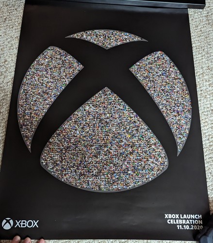 Limited Edition Xbox Celebration Launch Poster 11/10/2020 | eBay