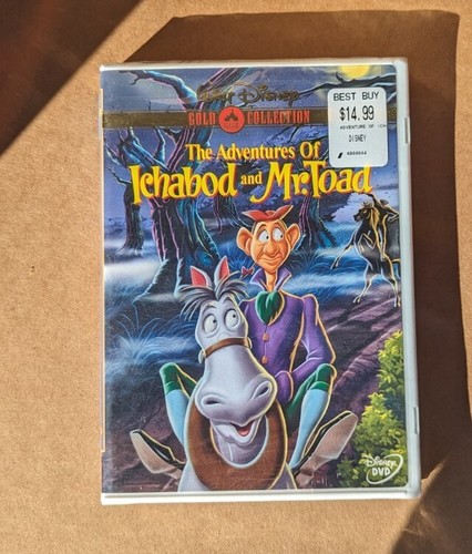 The Adventures of Ichabod and Mr. Toad (DVD, 2000, Gold Collection ...