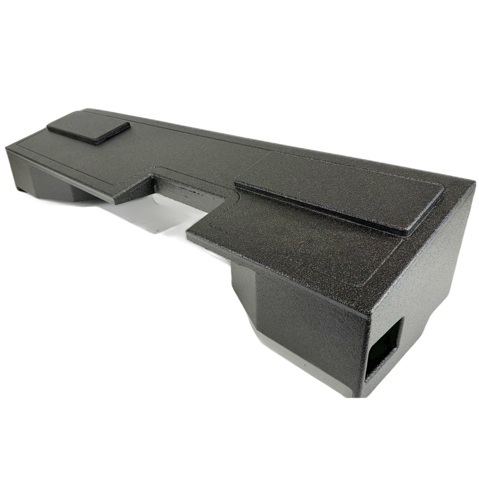 Sub Woofer Box Chevy Silverado 07-18 Ext Cab 4x8 Woofers Front Fire ...
