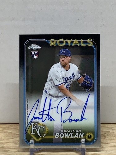 2024 Topps Chrome Jonathan Bowlan RC Auto Rookie Autographs #RA-JB ...