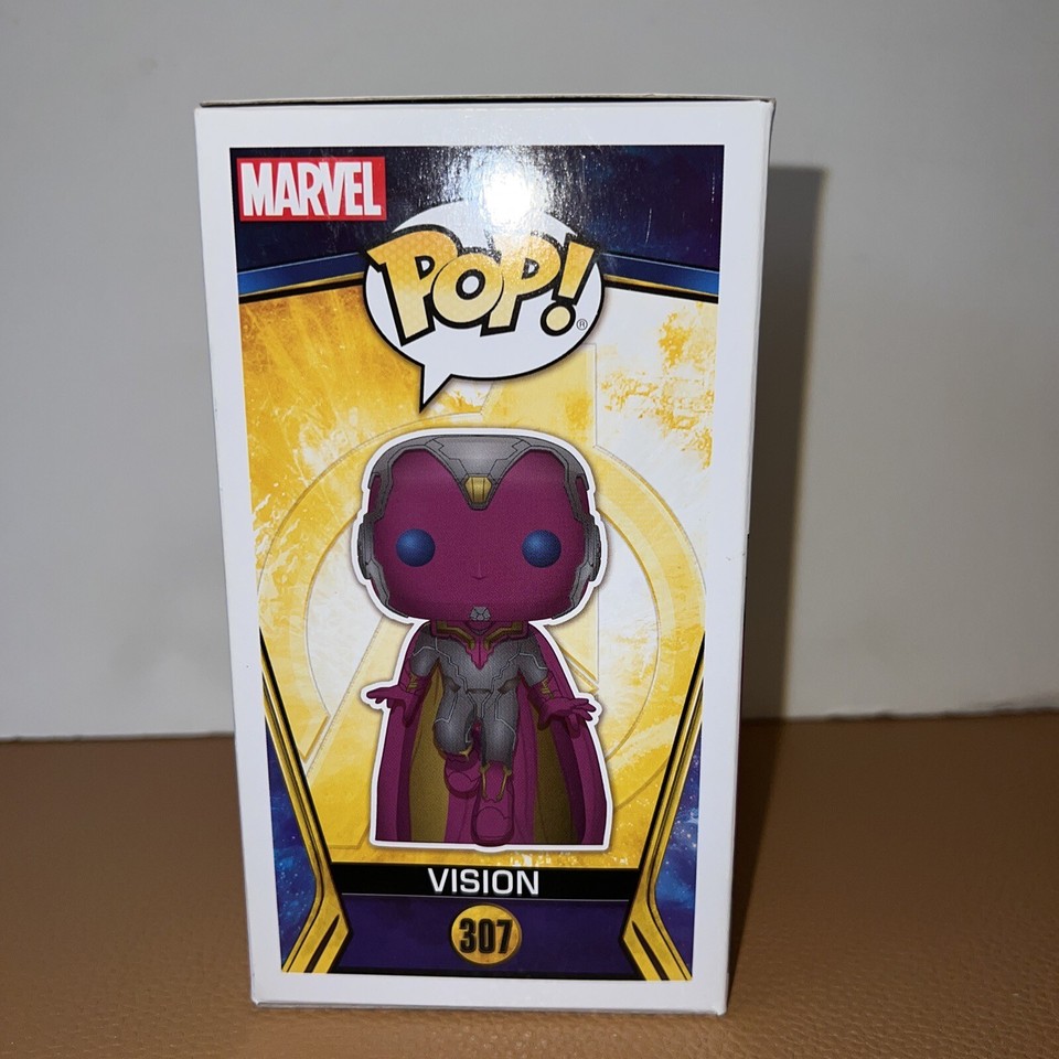 Funko POP! Vision Marvel Avengers Infinity War 307 Hot Topic Exclusive NEW | eBay