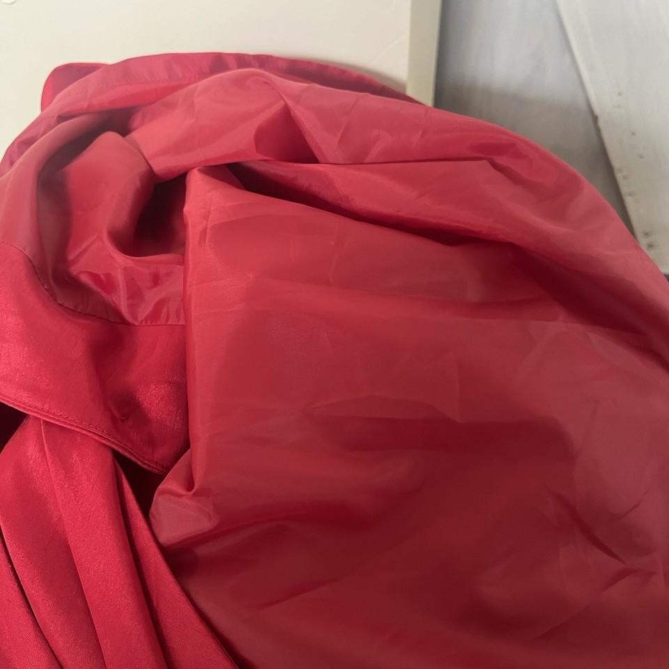 Alfani Retro Style Women’s Cocktail Party Dress Size 10 Shimmer Red Tie ...