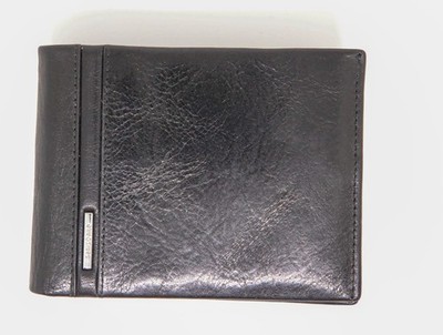 Samsonite Men’s Genuine Leather Trifold Wallet with RFID Black | eBay