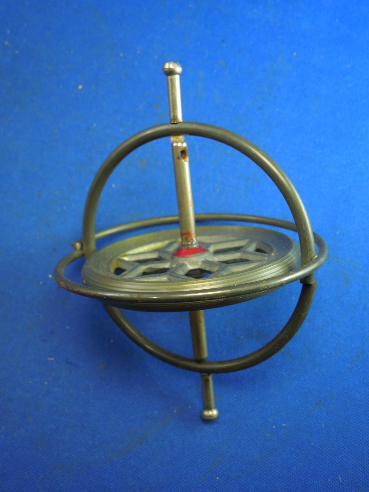 Vintage Moon Satelite Gyroscope Metal Toy | eBay