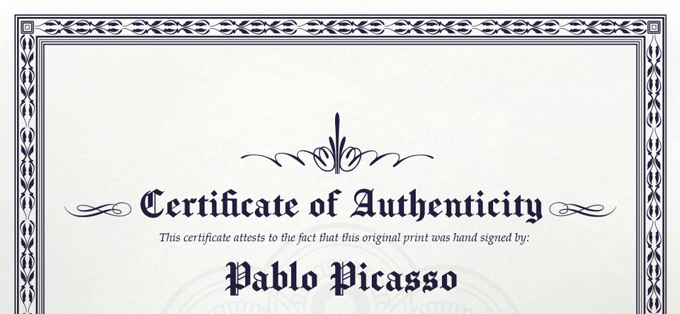 Pablo Picasso $ Original Hand-signed Lithograph with COA & Appraisal of ...