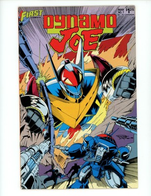 Dynamo Joe #7 1987 FN First Publishing Limited Series Comic Books ...