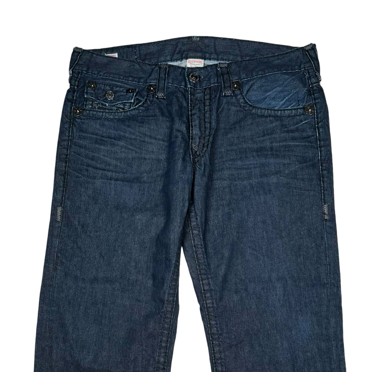 Vintage True Religion Ricky Super T Jeans Dark Wash - 38 Vintage True Religion Ricky Super T Jeans Dark Wash - 38