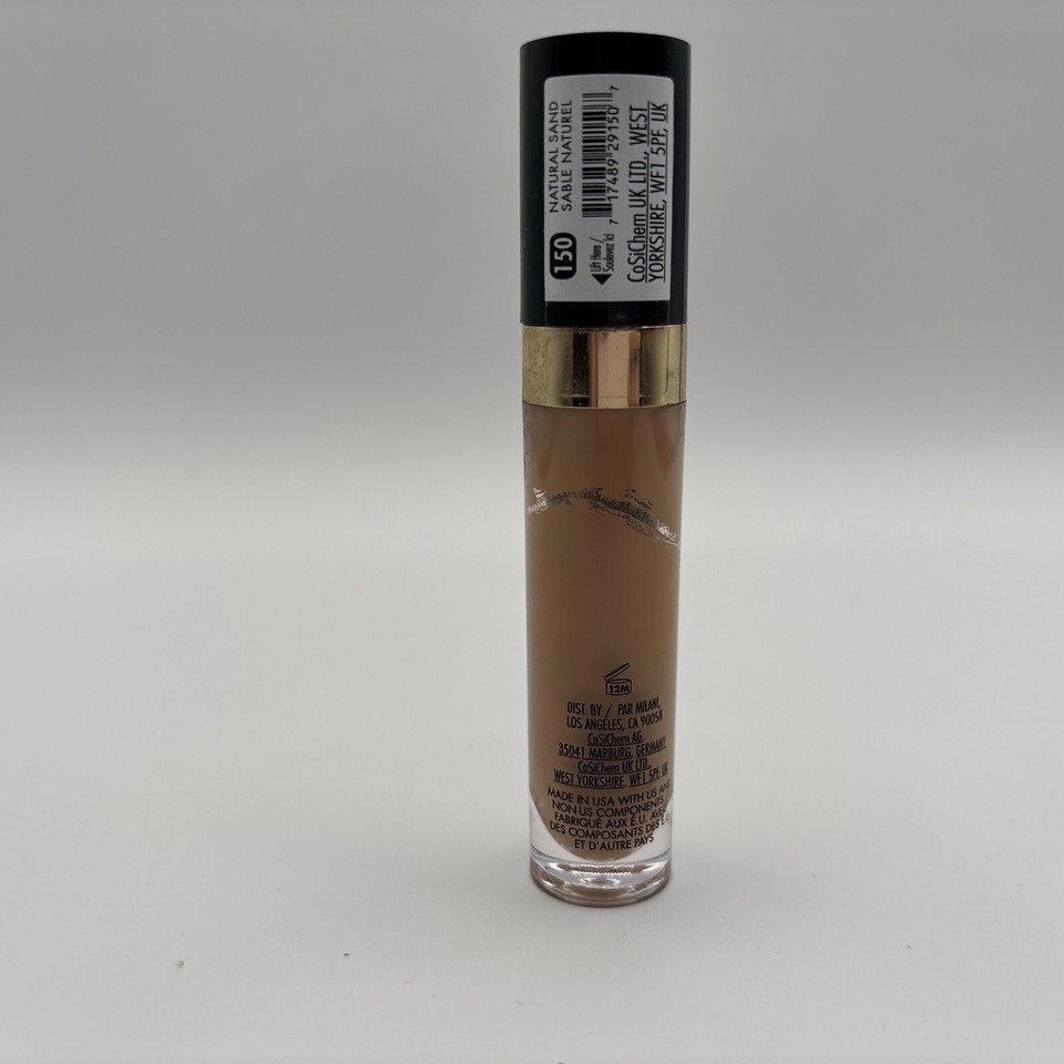Milani Conceal + Perfect Longwear Concealer (0.17oz/5mL) 150 Natural ...