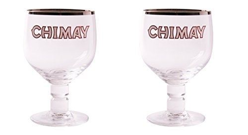 Chimay Belgian Ale Goblet/Chalice Beer Glasses 0.25L (Pack of 2) | eBay