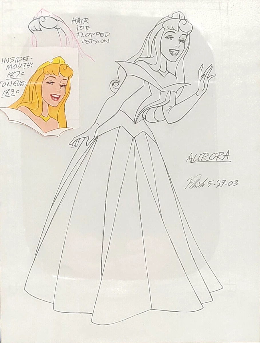 Sleeping Beauty Original Sketches