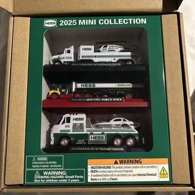 Hess Trucks 2025-----3 pack Mini Collection, BRAND NEW Unopened | eBay