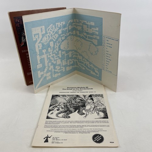 Dungeons & Dragons Module B1 Search Of Unknown & B2 Borderlands TSR ...
