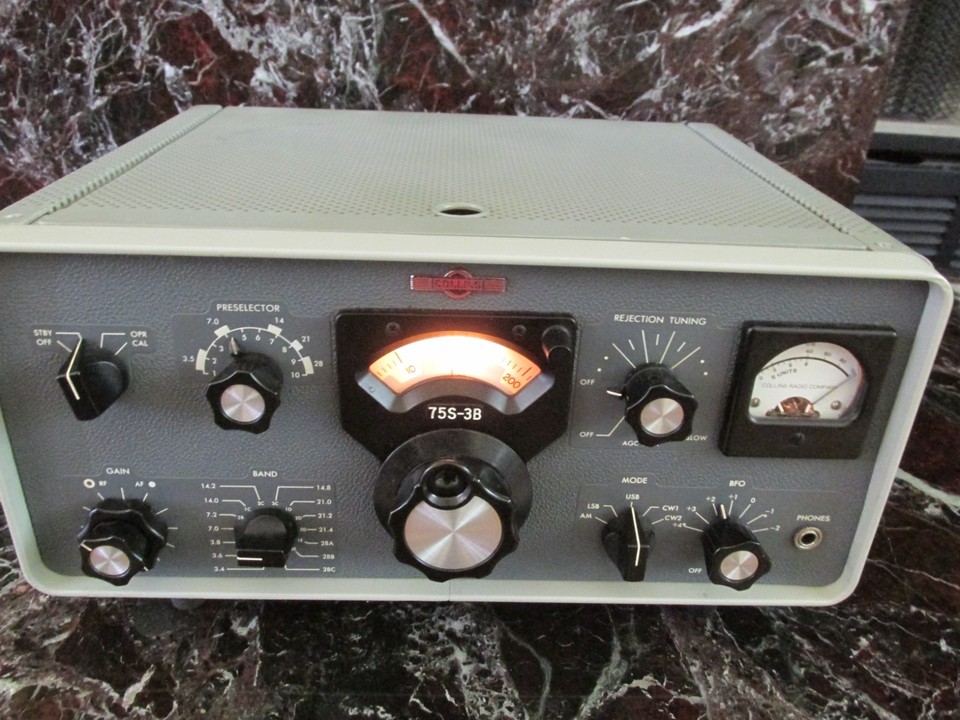 NO RESERVE WORKING 75S-3B COLLINS RECEIVER -- 32 51j kwm1 kwm2 618 | eBay