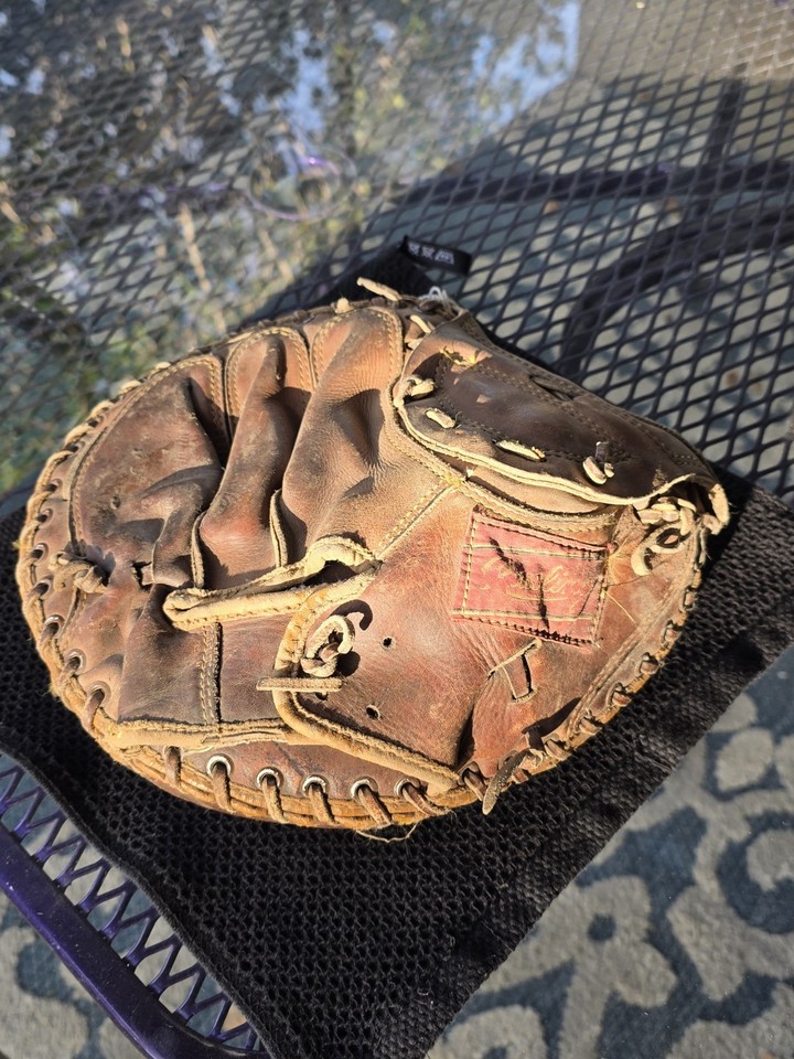 Rawlings Vintage Johnny Bench Autograph Catcher's Mitt Baseball Glove ...