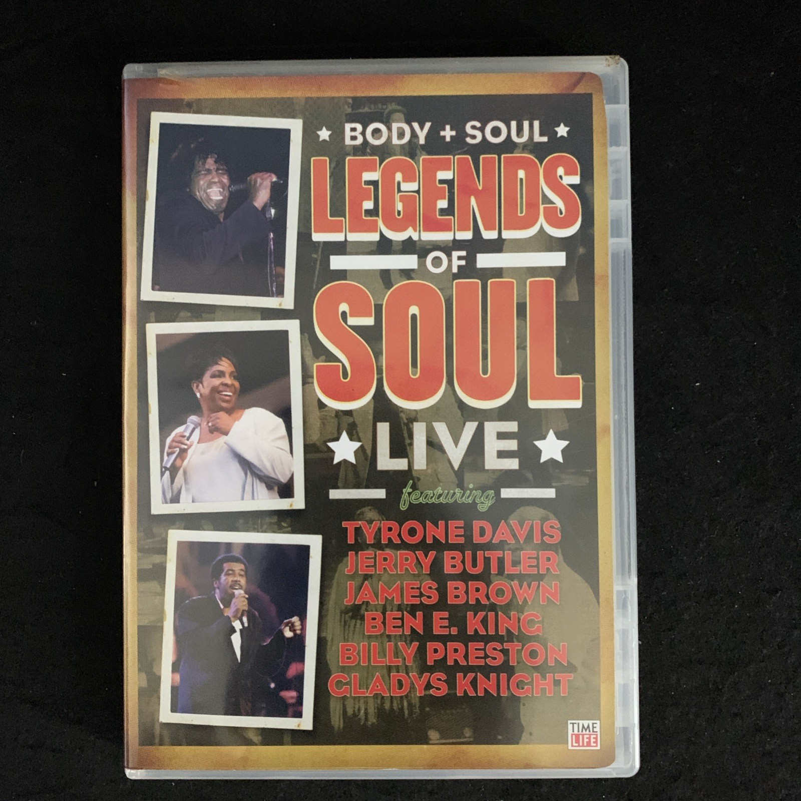 Body & Soul The Legends of Soul Live DVD James Brown Time Life | eBay