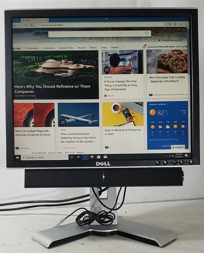 Dell UltraSharp 1707FPt/f 17" Silver LCD Monitor Display W/Dell AX510 ...