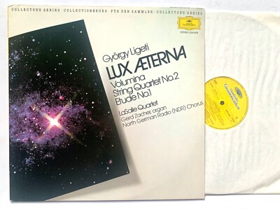 LIGETI: Lux Aeterna, Volumina, String Quartet #2, Etude #1. LaSalle Q-t ...